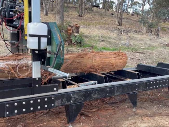 GT40 Ultra Portable Sawmill - Ground model - Hardwood Mills