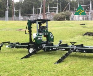 Log Loading and Rolling Ramp for GT26 / GT34 Deluxe - Hardwood Mills